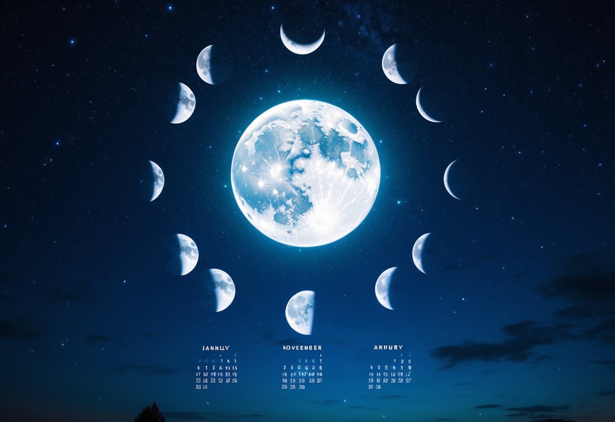 Calendário da Lua: Entenda Fases e Influência - CB zoo